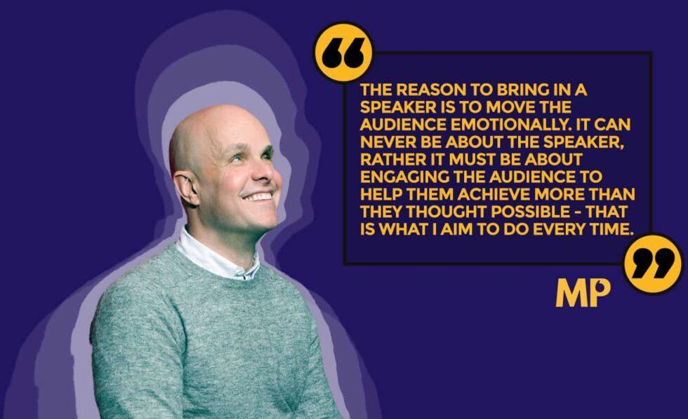 Mark Pollock - Motivational keynote speaker on collaboration...